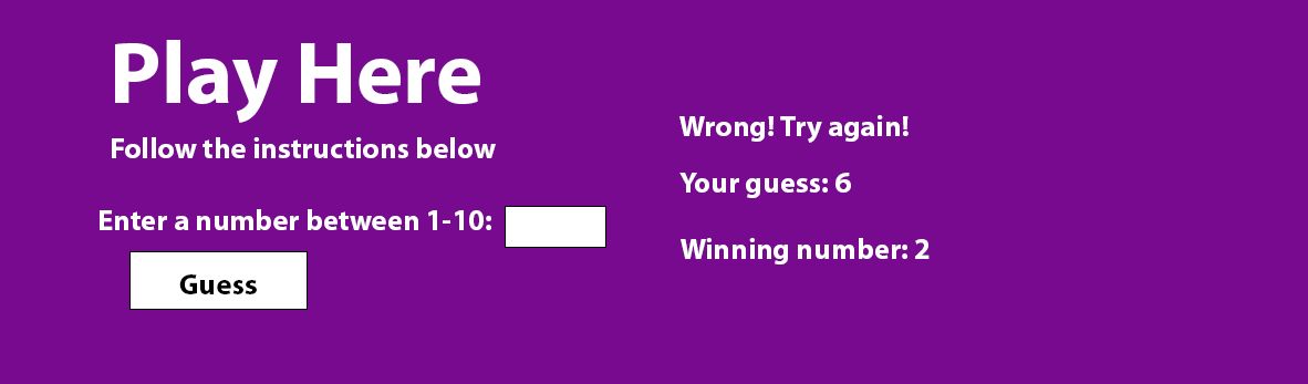 Solved JavaScript Number Guessing game help. How could I | Chegg.com