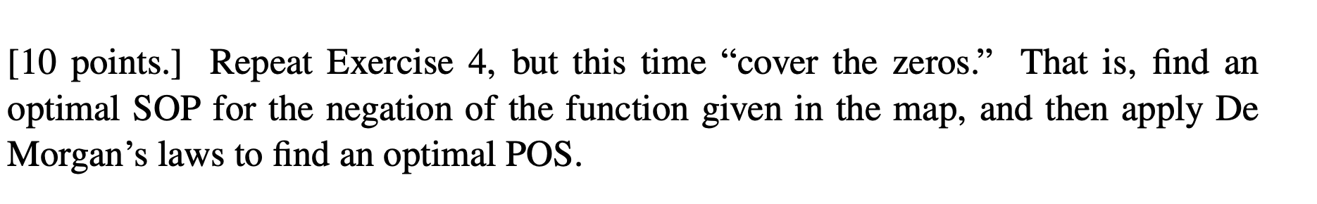 Solved [10 points.] Circle all prime implicants and find a | Chegg.com