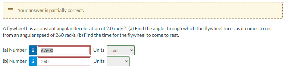 Solved A flywheel has a constant angular deceleration of | Chegg.com