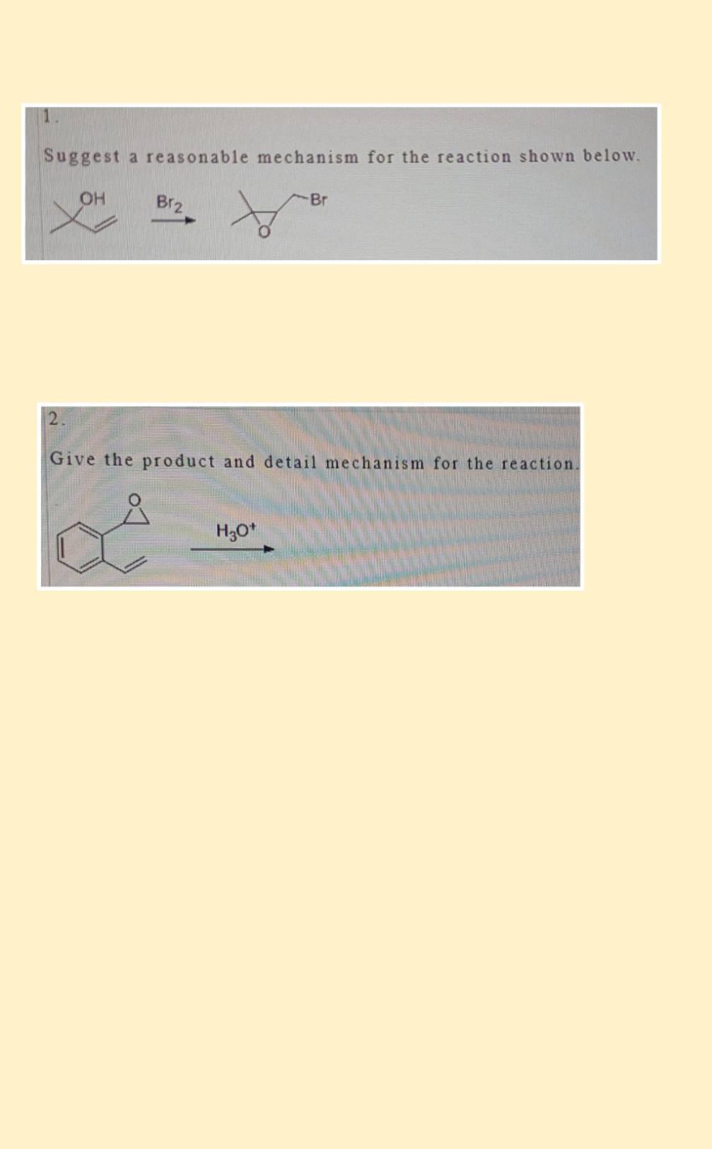 Solved Suggest a reasonable mechanism for the reaction shown | Chegg.com Solved Suggest a reasonable mechanism for the reaction shown | Chegg.com