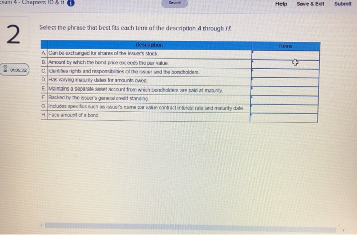Solved xam 4-Chapters 10 & 11 Seved Help Seve & Exit Submit | Chegg.com