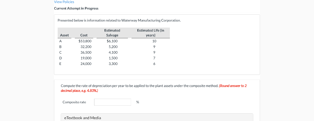 Solved View Policies Current Attempt in Progress Presented | Chegg.com