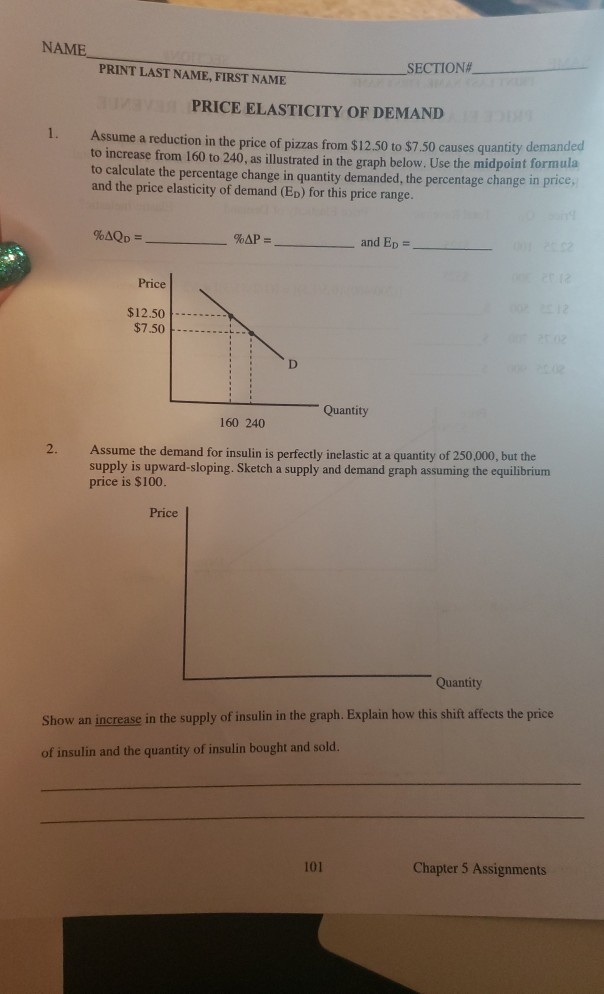 Solved NAME PRINT LAST NAME, FIRST NAME SECTION PRICE | Chegg.com