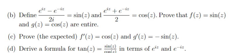 Solved (a) Let x∈R. Use Euler's formula to prove that | Chegg.com