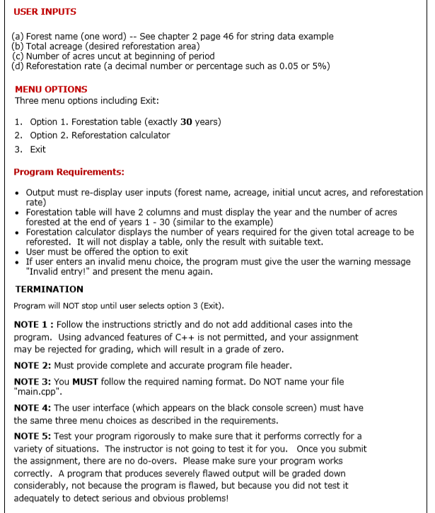 Northern Virginia EGR 126: COMPUTER PROGRAMMING FOR | Chegg.com