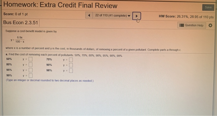 Solved Homework: Extra Credit Final Review Score: 0 of 1 pt | Chegg.com