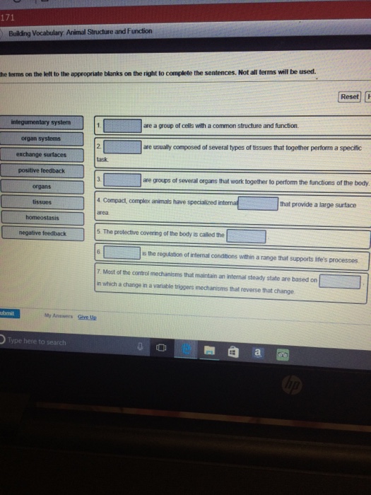 Solved terms on the left to the appropriate blanks on the | Chegg.com