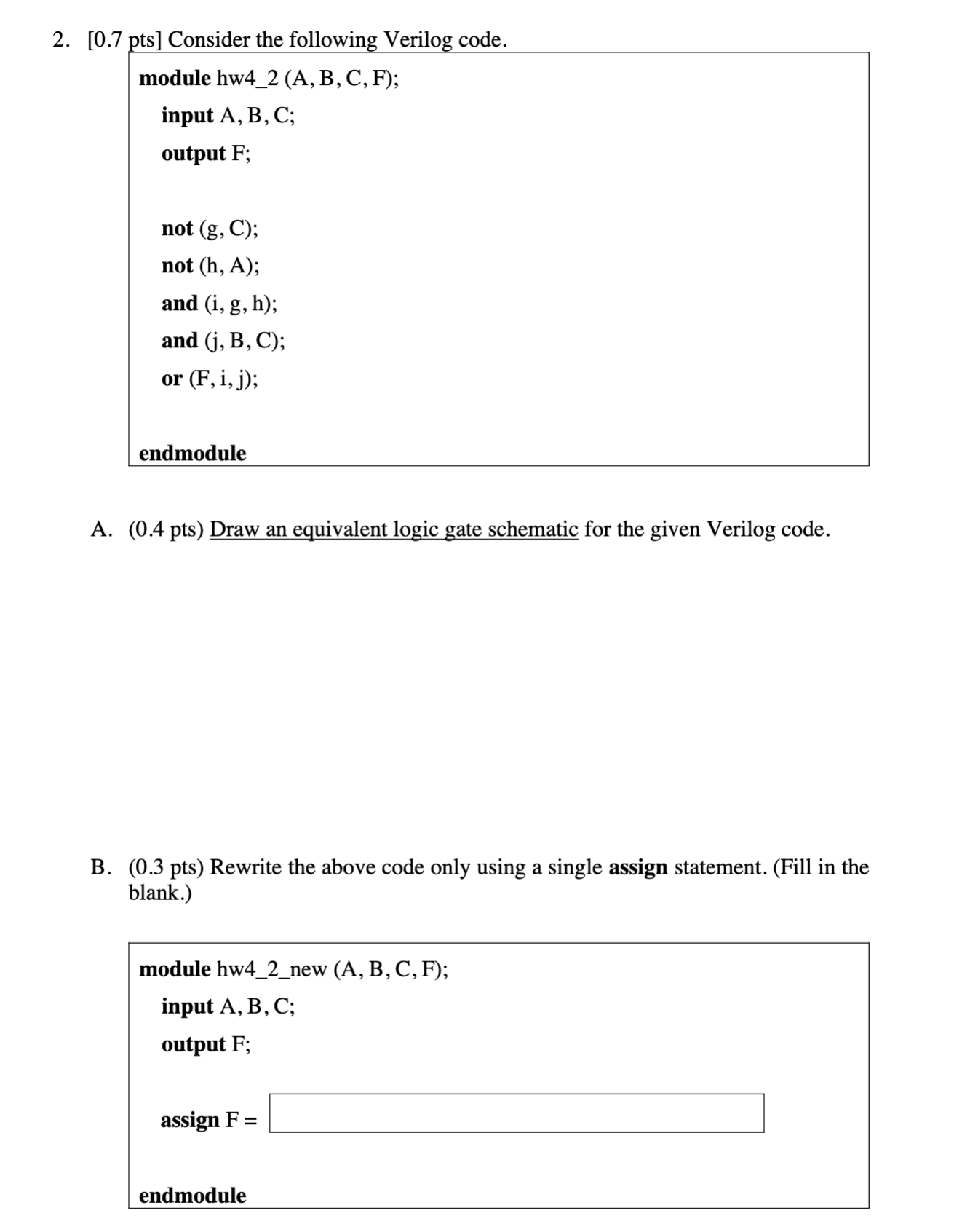 [1.8 pts] We are implementing a circuit with 4-bit | Chegg.com