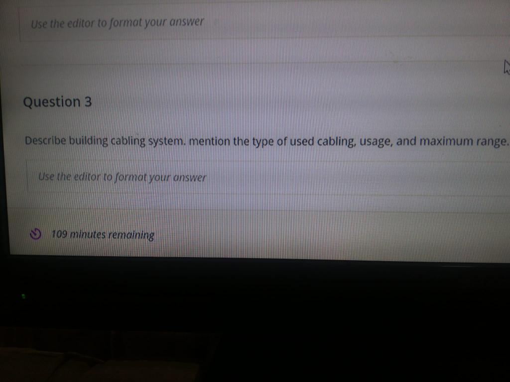 Solved Use the editor to format your answer Question 3 | Chegg.com