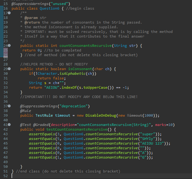 Solved Can you please solve this to count the consonats of a | Chegg.com