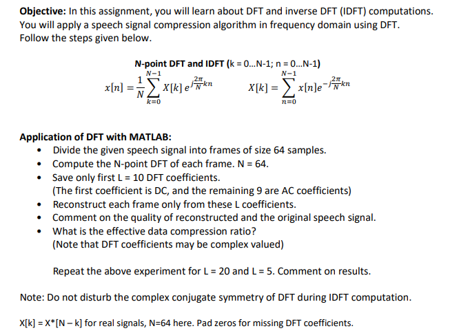 Objective: In this assignment, you will learn about | Chegg.com
