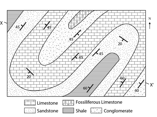 Solved The map included on the next page is slightly more | Chegg.com