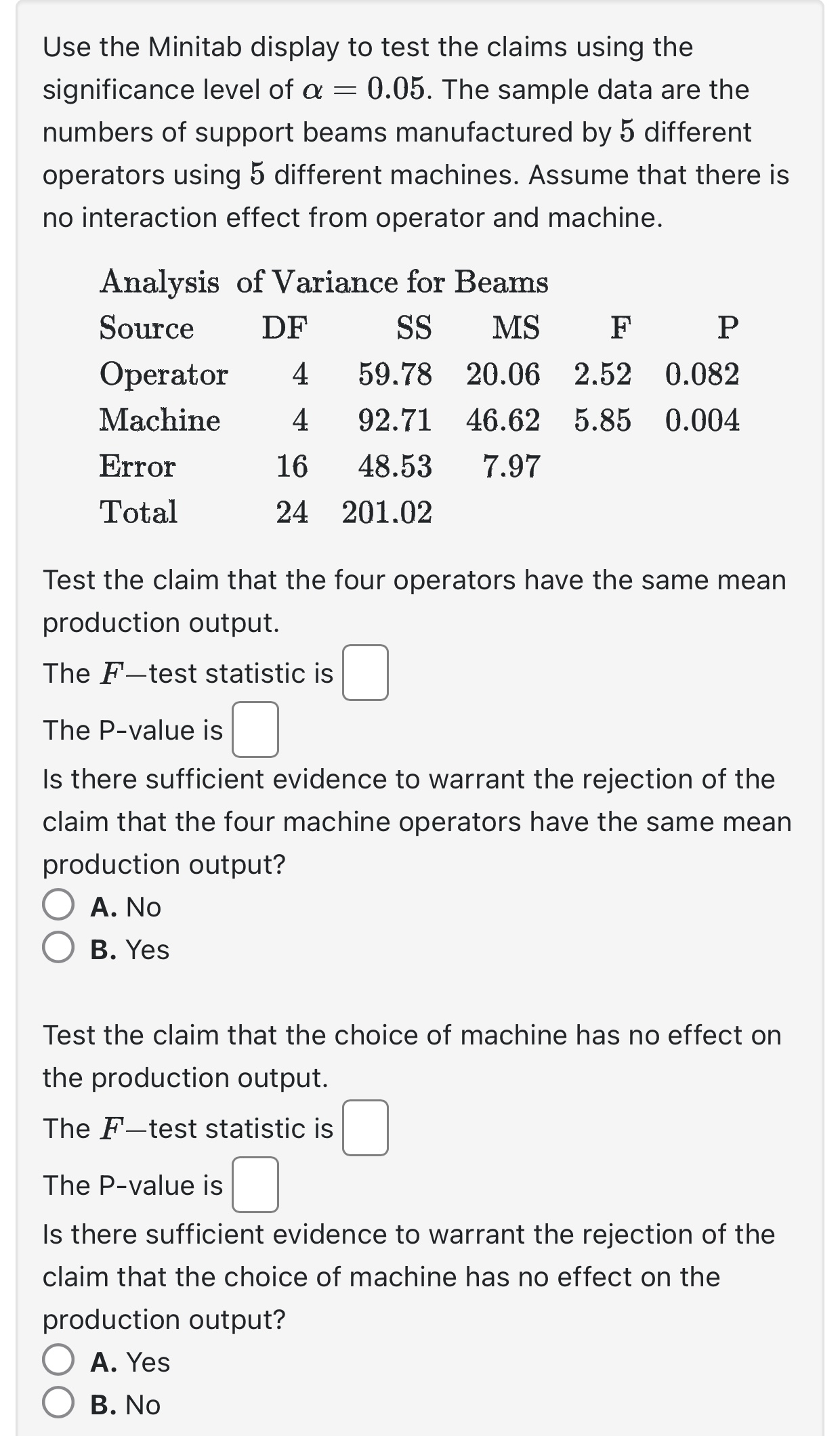 Solved Use the Minitab display (table is in the oicture that | Chegg.com