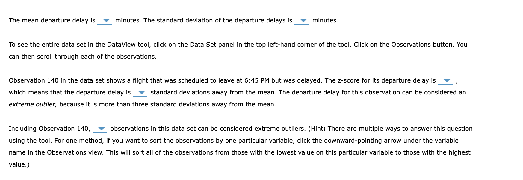Solved The Bureau of Transportation Statistics (BTS) | Chegg.com
