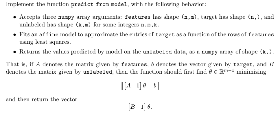 Solved please use python to solve this math problem and test | Chegg.com