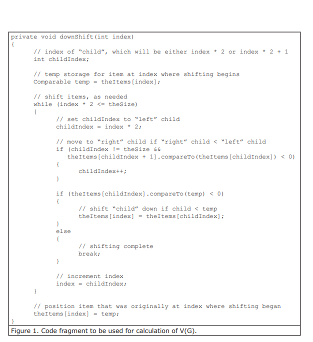 What you need to do: For the code fragment shown in | Chegg.com
