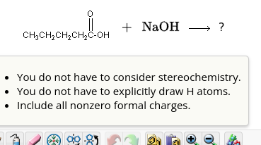 Solved Draw a structural formula for the organic anion | Chegg.com