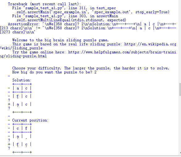 Solved Python file about Sliding puzzle game .There is a | Chegg.com