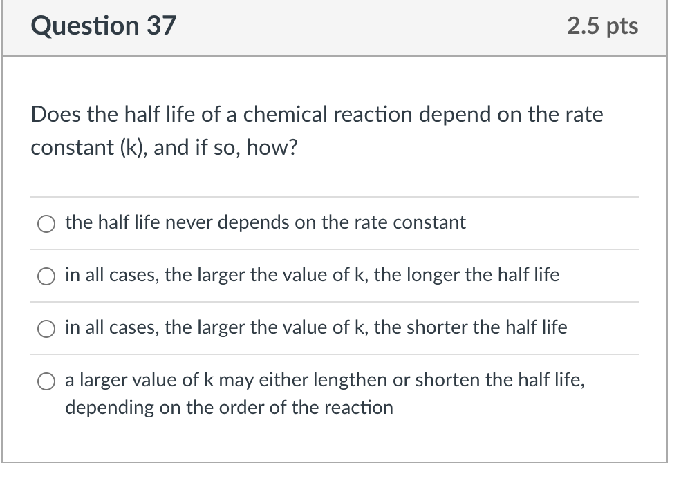 Solved Consider the hypothetical reaction | Chegg.com