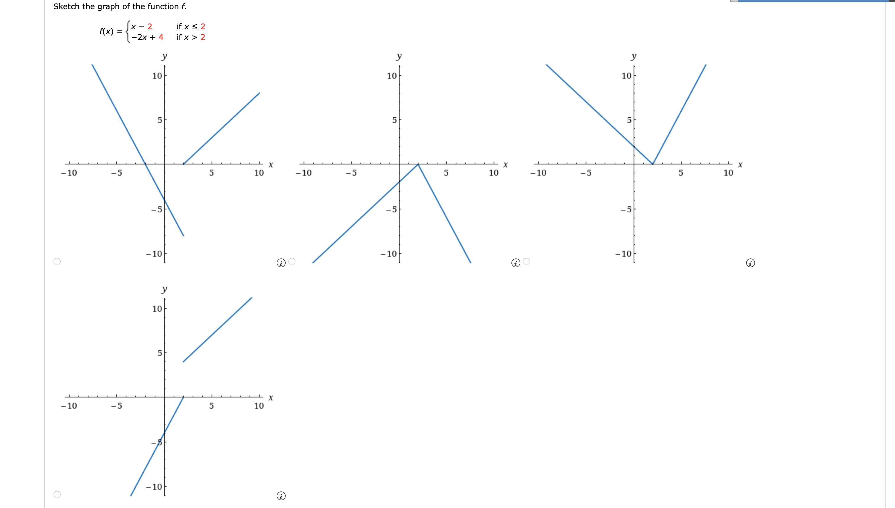 Solved Sketch the graph of the function | Chegg.com