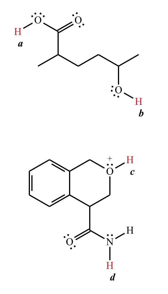 Solved Using only the information in the pKa table below, | Chegg.com