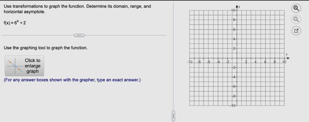 Solved Use transformations to graph the function. Determine | Chegg.com