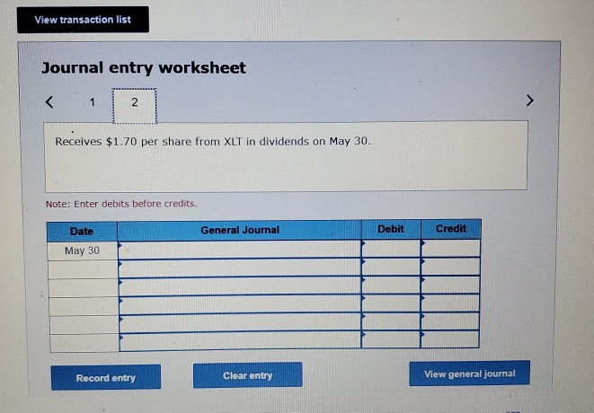 Solved Prepare Riley Company's journal entries to record the | Chegg.com