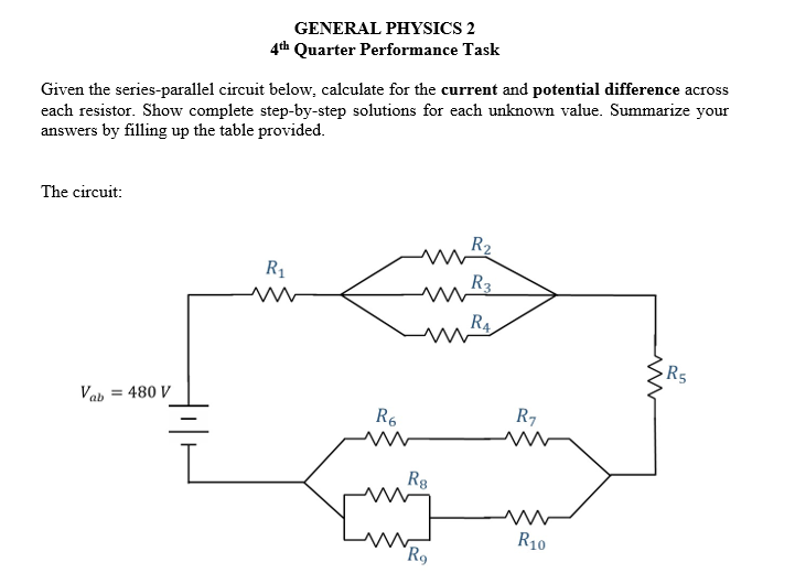Calculating Potential Difference In Parallel Circuits