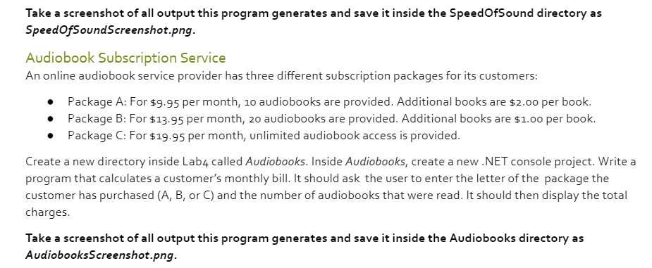 Solved Take a screenshot of all output this program | Chegg.com