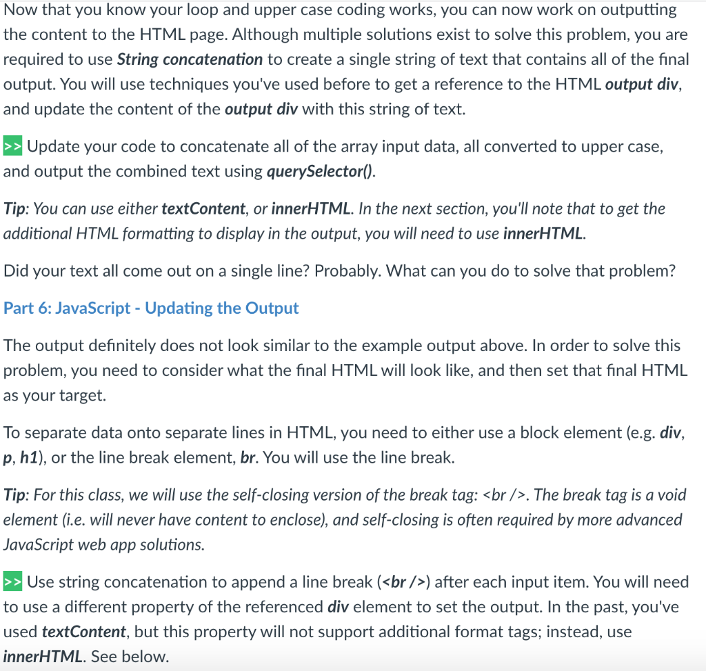 Solved Part 0: Reloading The Web Page After Changes; Outline | Chegg.com