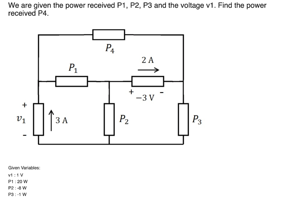 Solved We are given the power received P1, P2, P3 and the | Chegg.com