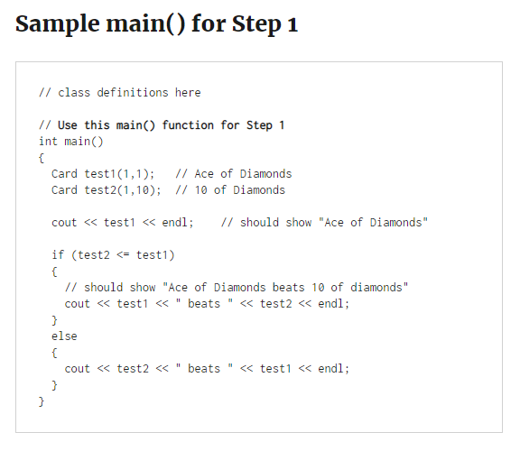 Solved The purpose of this challenge is to define several | Chegg.com