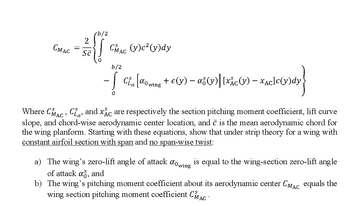2. (13 points) In class we showed that the zero-lift | Chegg.com