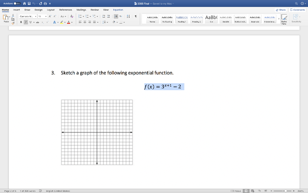Solved 22366 Final - Saved to my Mac AutoSave A s Home | Chegg.com