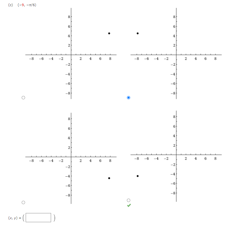 Solved Plot The Point Whose Polar Coordinates Are Given 6681