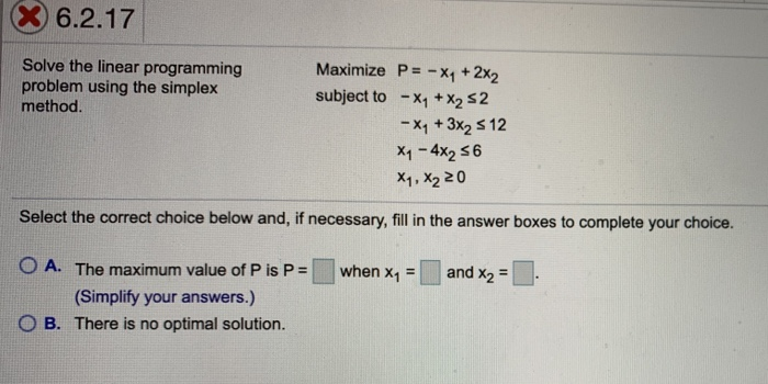 Solved b.1.63 Question Help Solve the given linear | Chegg.com