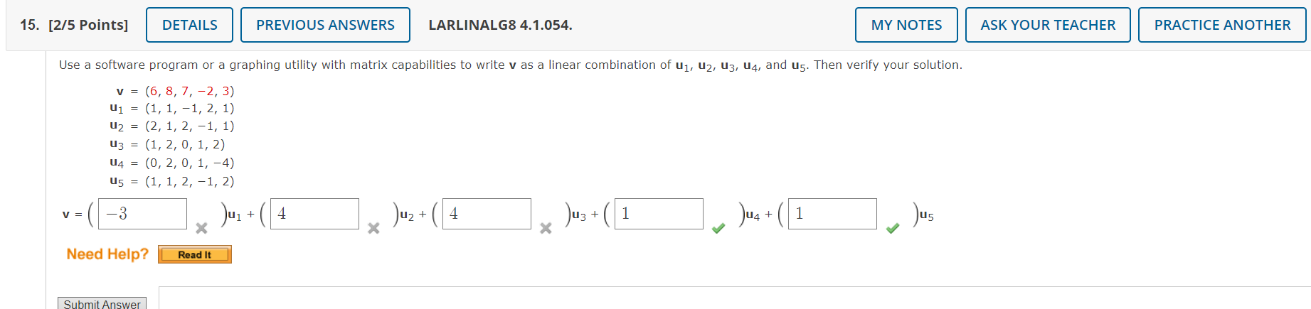 Solved Use a software program or a graphing utility with | Chegg.com