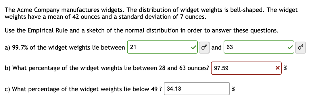 Solved The Acme Company manufactures widgets. The | Chegg.com