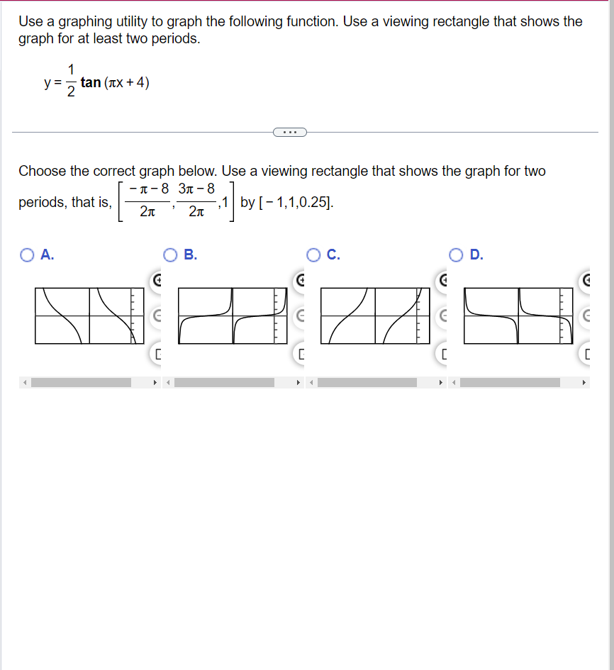 Solved Use a graphing utility to graph the following | Chegg.com