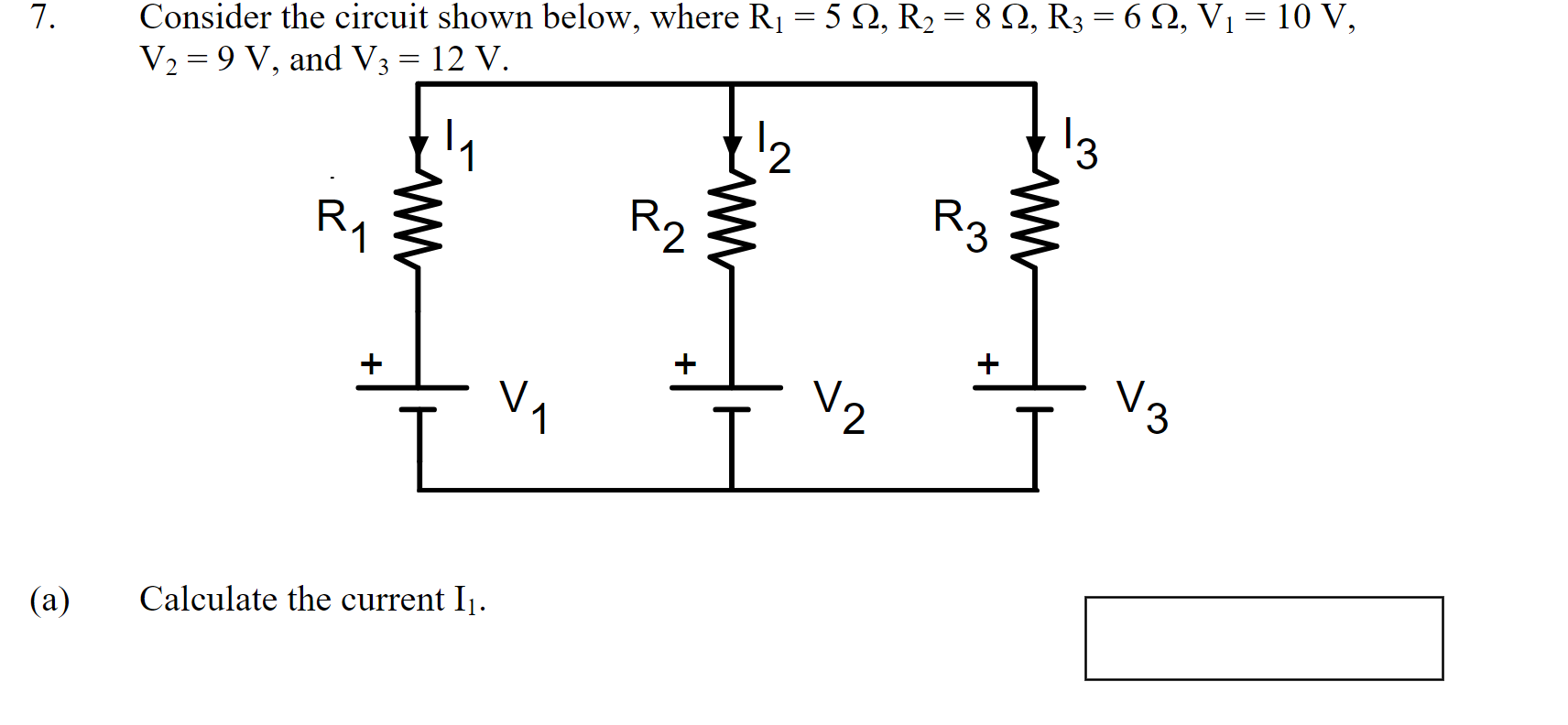 Solved 7 Consider The Circuit Shown Below Where 
