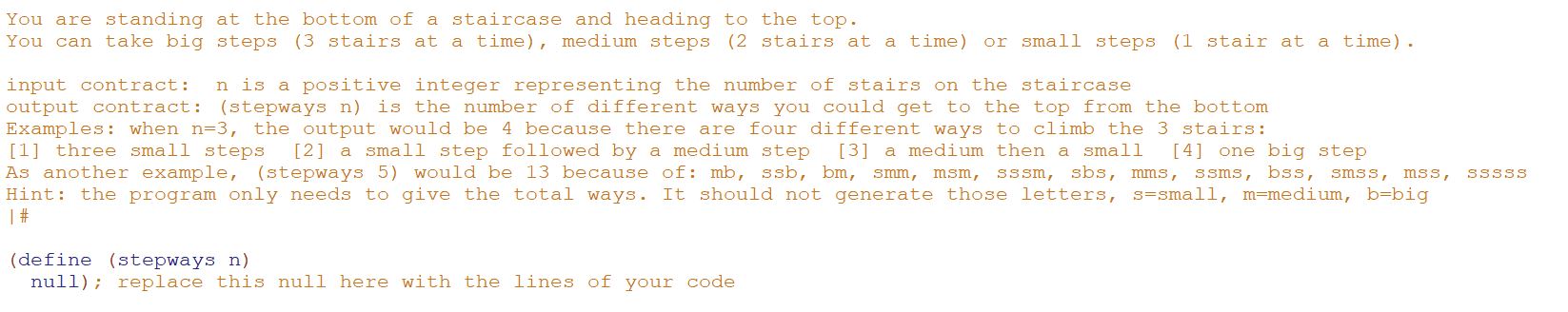Solved You are standing at the bottom of a staircase and | Chegg.com