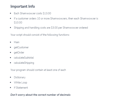 Solved The Assignment Write a Python 3 script to solve the | Chegg.com