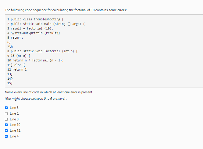 Solved The Following Code Sequence For Calculating The 