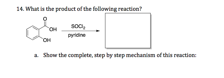 Solved 14. What is the product of the following reaction? | Chegg.com