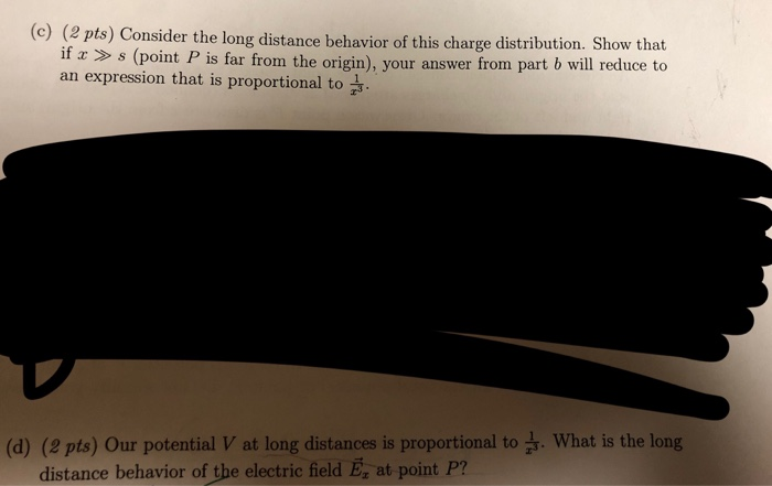 Solved 1. An electric quadrupole consists of three point | Chegg.com