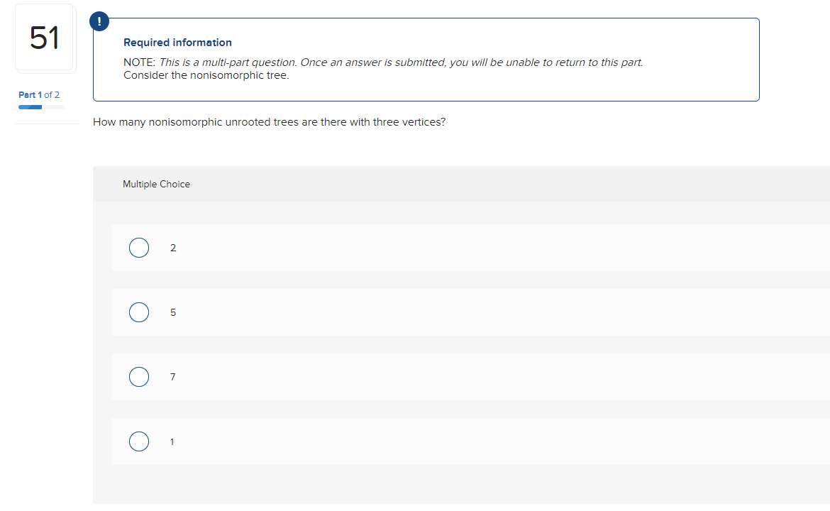 Solved 1 Required information NOTE: This is a multi-part | Chegg.com