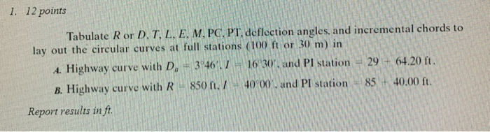 Solved 1. 12 points Tabulate R or D. T. L. E. M.PC. PT, | Chegg.com
