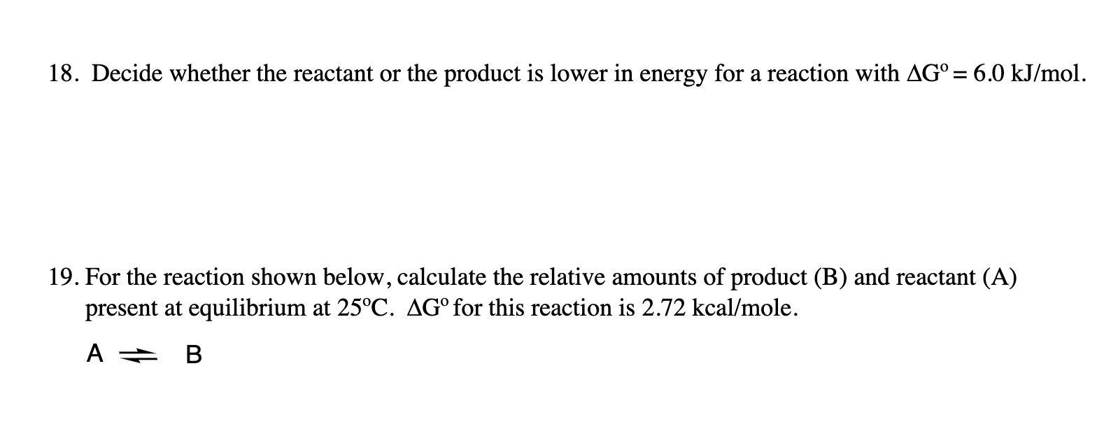 Please EXPLAIN and solve #18 ﻿and #19. ﻿Show your | Chegg.com