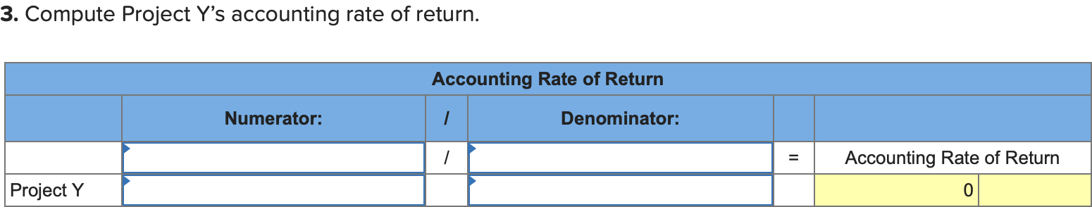Solved Project Y requires a $339,000 investment for new | Chegg.com