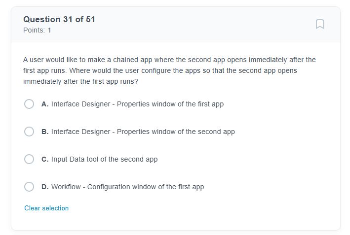 Solved Question 31 ﻿of 51 ﻿Points: 1 ﻿A user would like to | Chegg.com